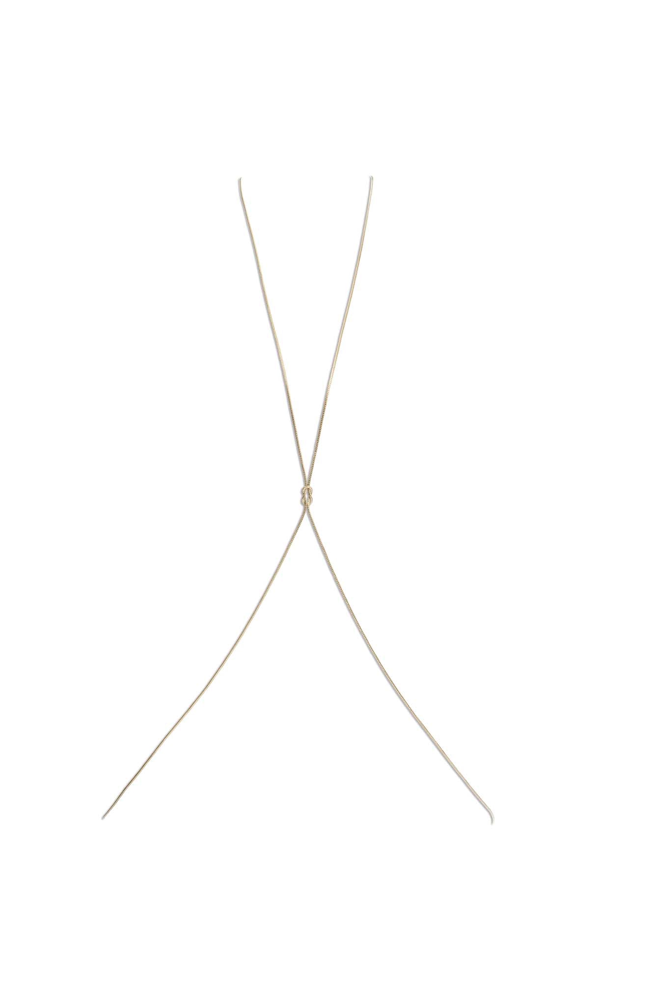 Love Knot Body Chain, Gold, 1.8MM|NGG98666 – John Hardy