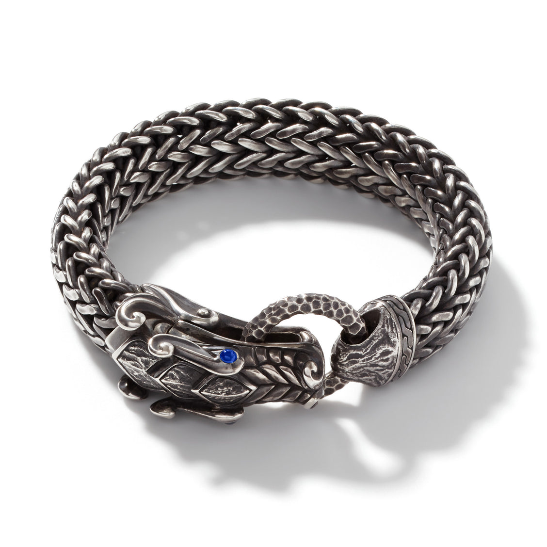 Naga Bracelet, Dark Silver, 15MM – John Hardy