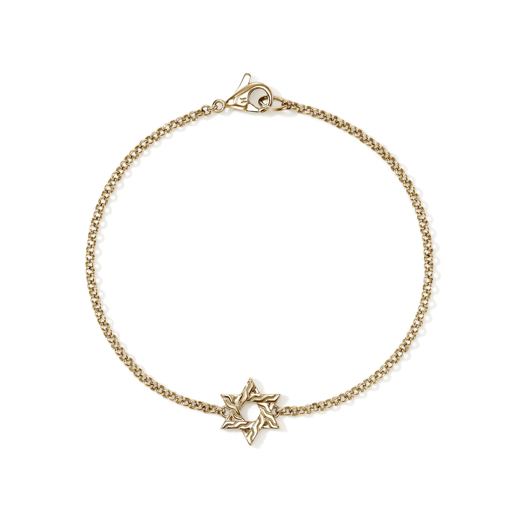 JH Essential Star of David Bracelet, Gold – John Hardy