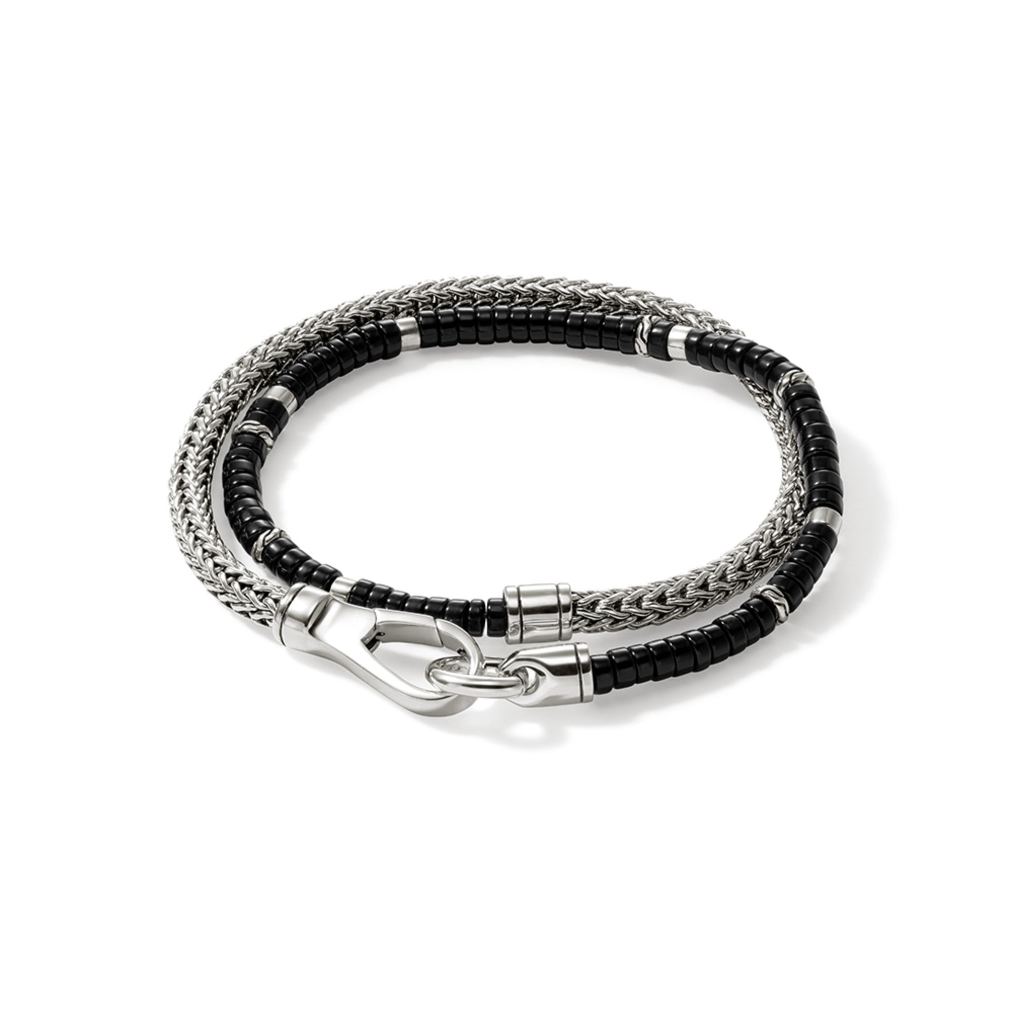 Heishi Chain Wrap, Sterling Silver, Hardstones|BUS9012551BON – John Hardy