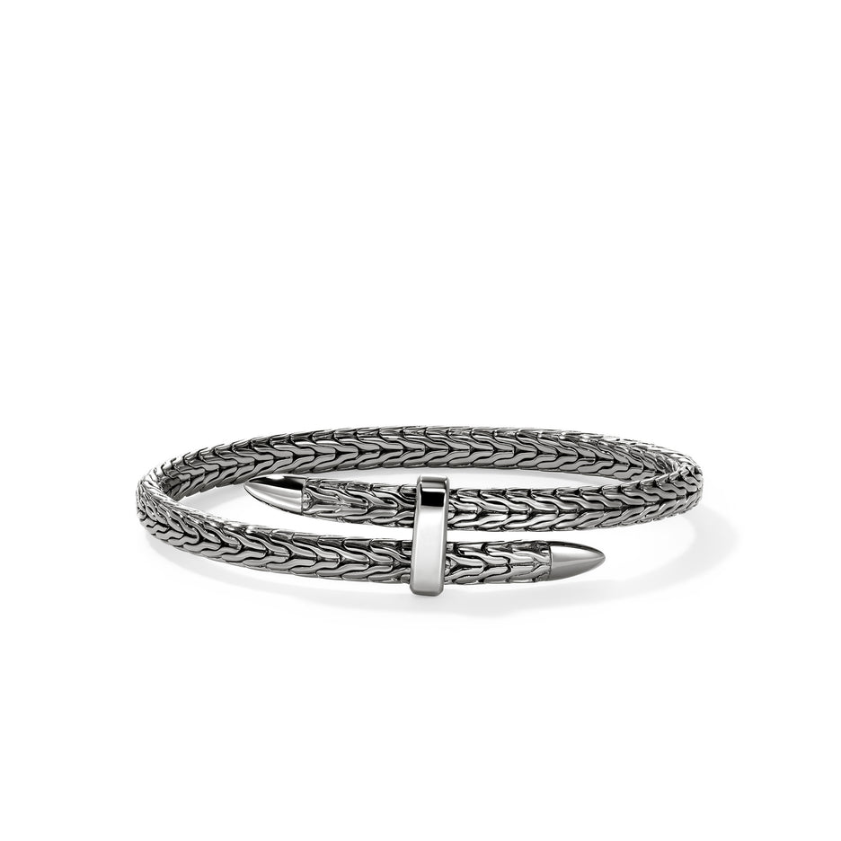Spear Flex Cuff, Dark Silver – John Hardy