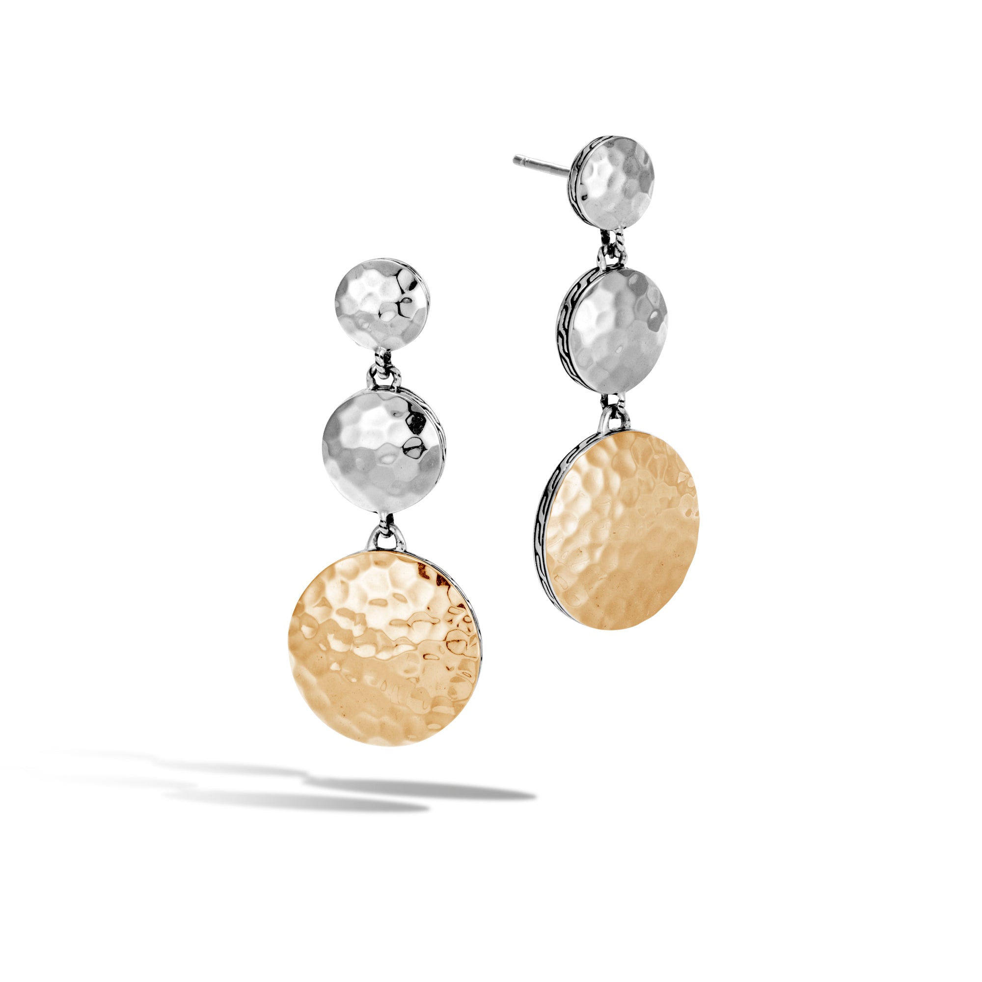 Triple Drop Hammered Earring – John Hardy