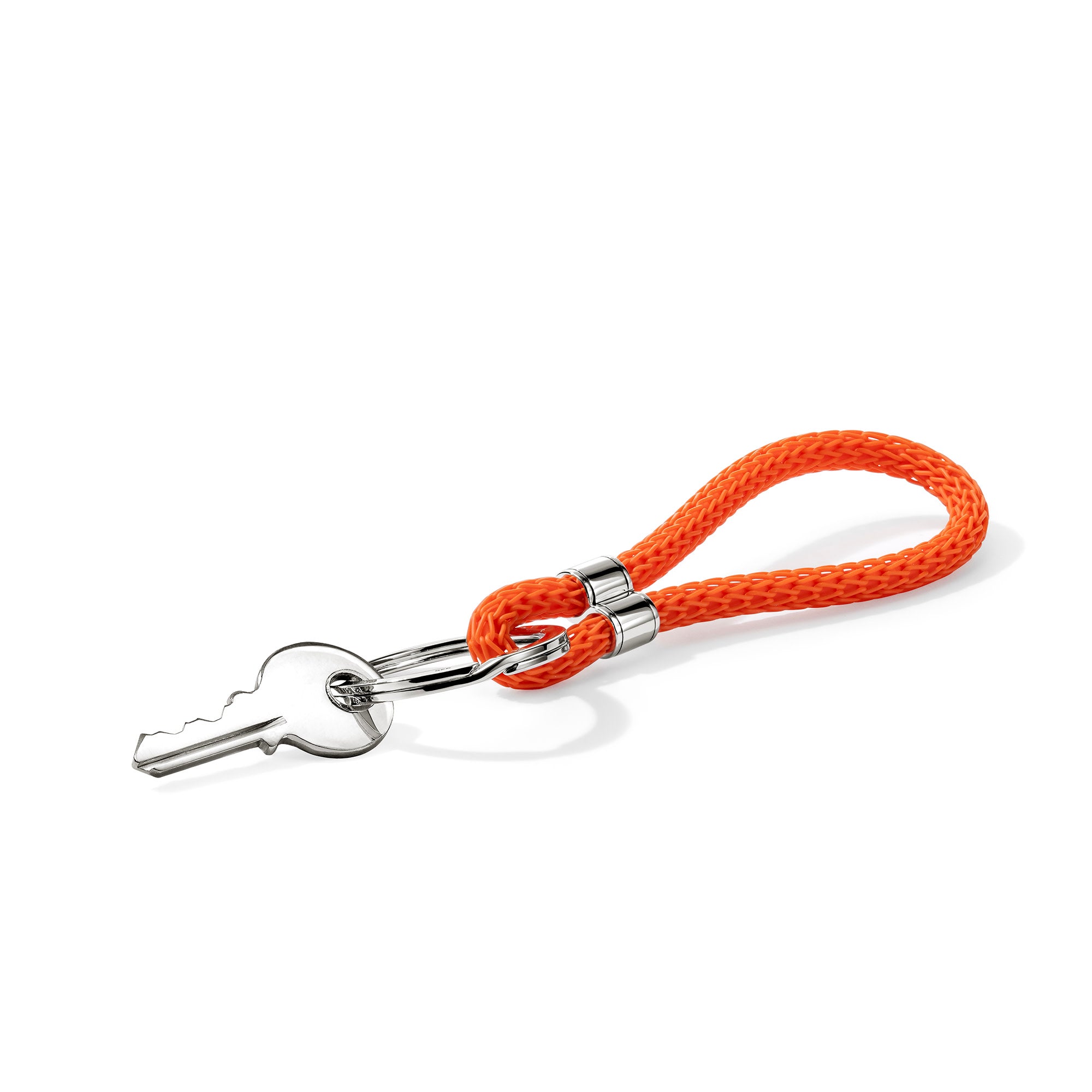 JH Key Chain, Sterling Silver, Rubber – John Hardy