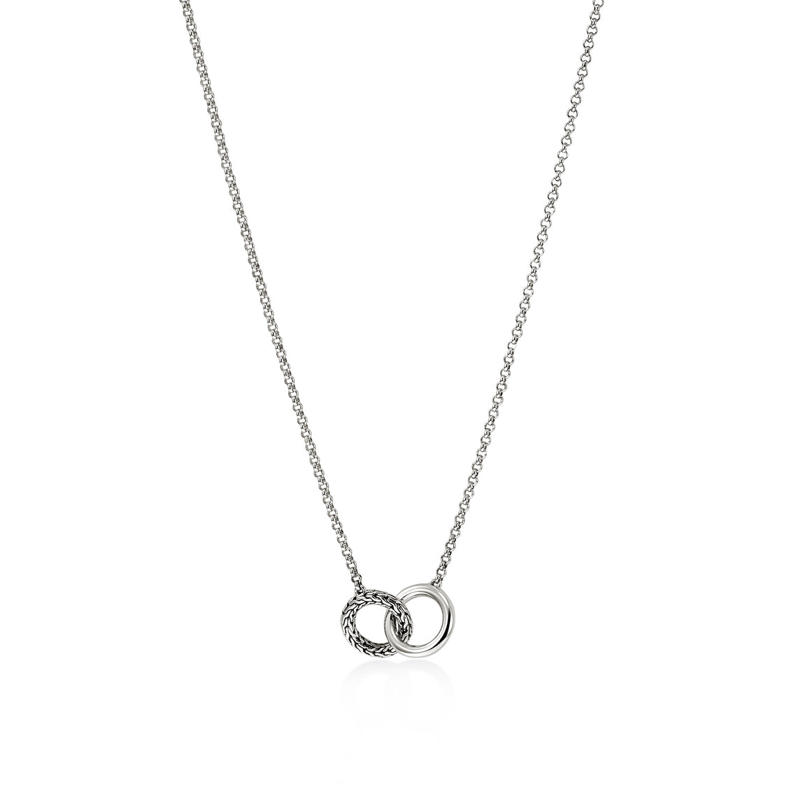 JH Essential Linked Necklace, Sterling Silver, 2MM – John Hardy
