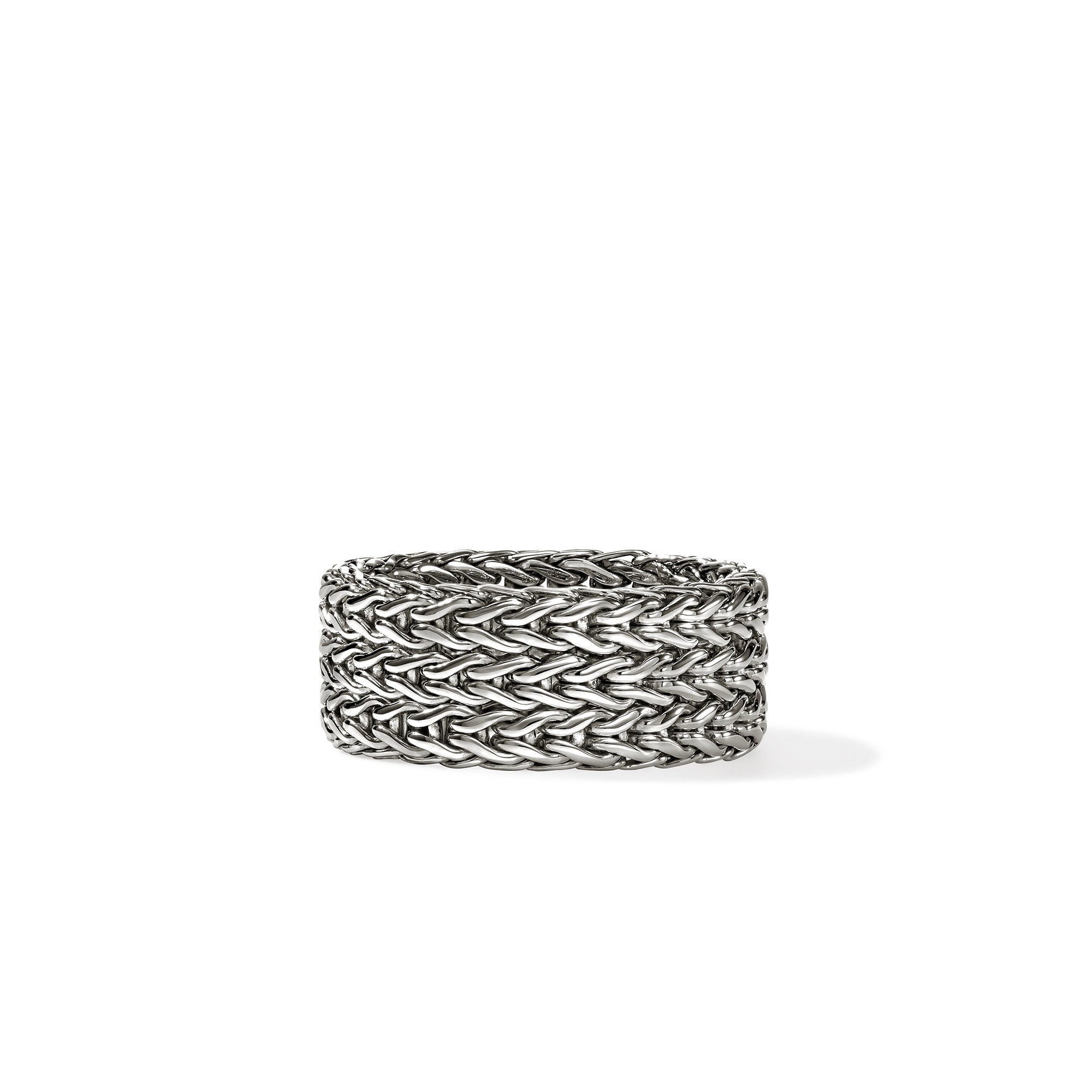 Icon Link Ring, Sterling Silver, 9MM – John Hardy