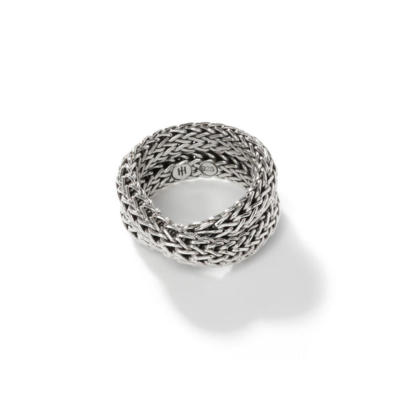 Classic Chain Overlap Ring, Sterling Silver|RB97107 – John Hardy