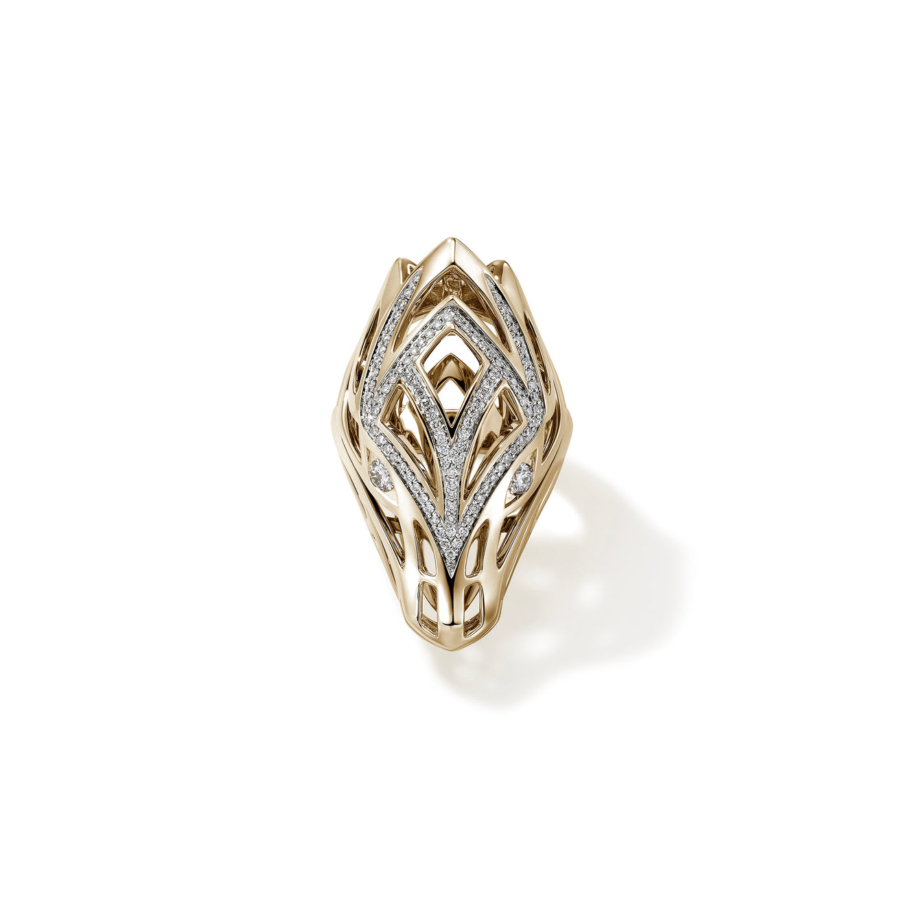 Naga Ring, Gold, Diamonds|RGGX6034122DI – John Hardy
