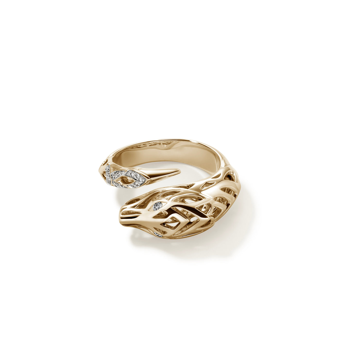 Naga Ring, Gold, Diamonds|RGGX603552DI – John Hardy