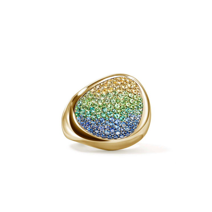 Artisan Series Pebble Ring|RGS02332BSPTSYS – John Hardy